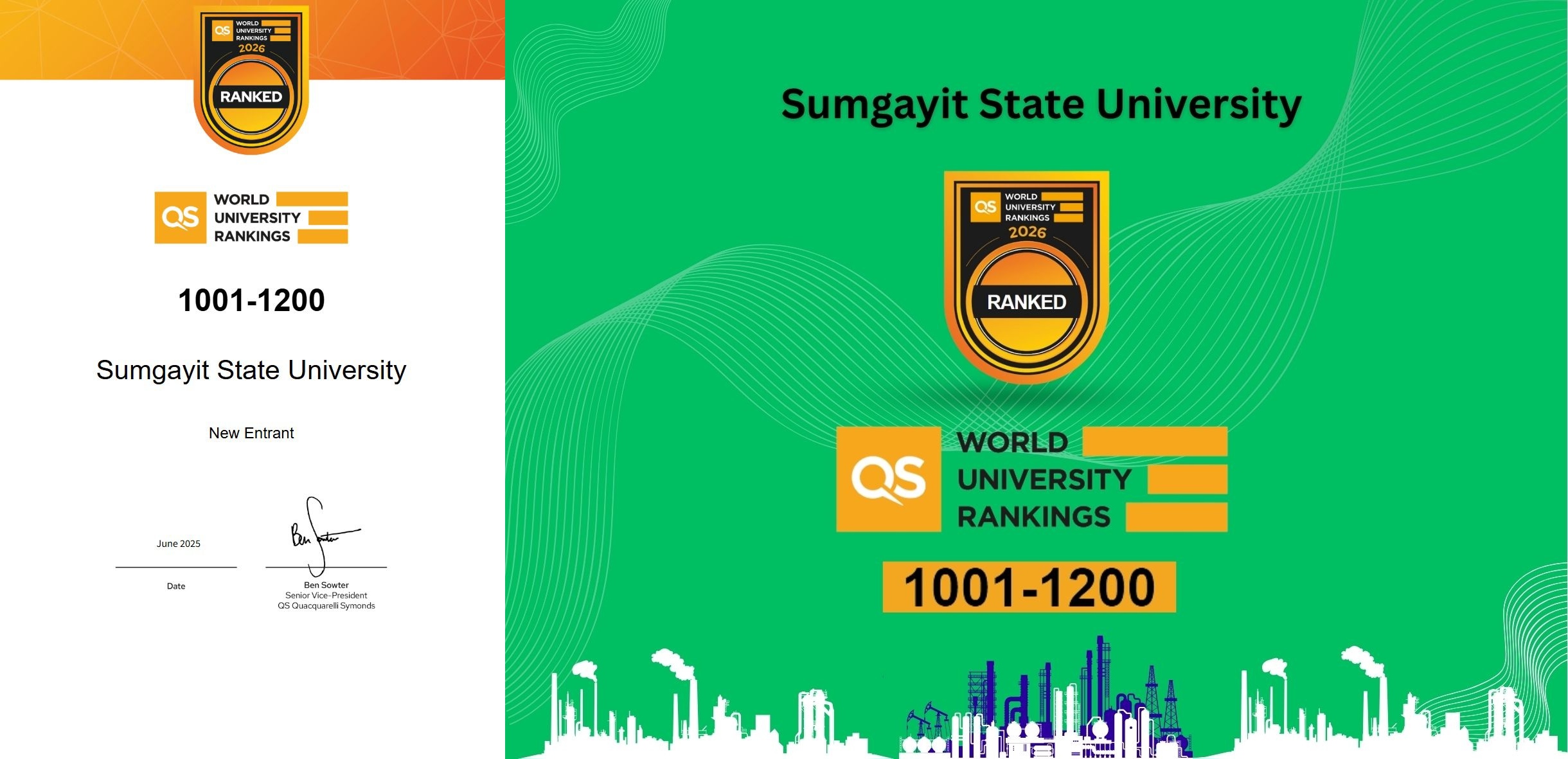 SSU - Sumgait State University official portal